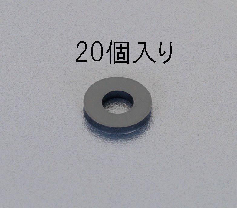 材質：EPDM(エチレンプロピレンゴム)内径X外径X厚み：10X22X2.0mm入数：20枚000012202409　