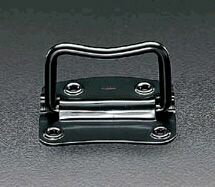 材質：鋼板仕上：黒染め取付穴径：5mmプレートサイズ：83X73mmリング内径：63mm線径：7mm000012055618　