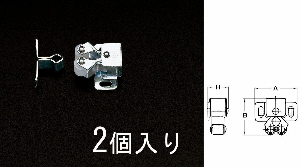仕上：ユニクロメッキ材質：鋼板付属品：木ねじ使用ビス径：2.4mm穴径：3X7.5mm引張力：約1.1kgサイズ(mm)：A：28、B：24、H：13.5入数：10個000012055665　