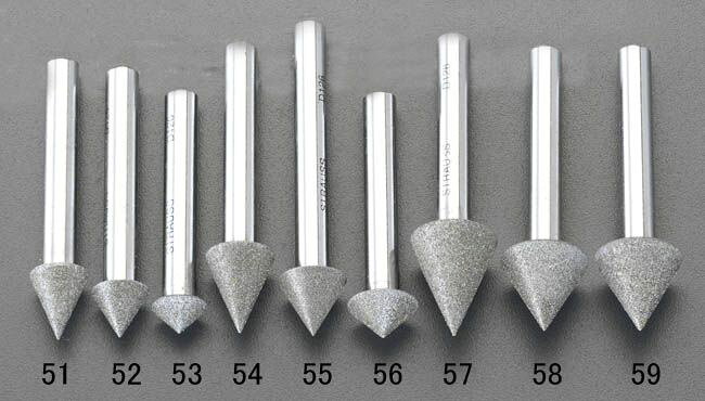 ●ブランク材…クロムモリブデン鋼●砥粒…ダイヤモンドパウダー●粒度…＃140●軸径…6.0mm●刃径…12mm●刃長…10mm●全長…60mm000012081231楽天 JP店