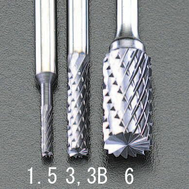 ●材質…タングステンカーバイド●刃形状…dカット(ダブル/ダイヤモンド)●軸径…3mm●刃径…6mm●刃長…13mm●全長…45mm●重量…10g●適合材質…一般鋼、ニッケル、銅、銅合金、チタン、 鋳鉄、ステンレス鋼、鍛鋼●特長…多目的タイ...