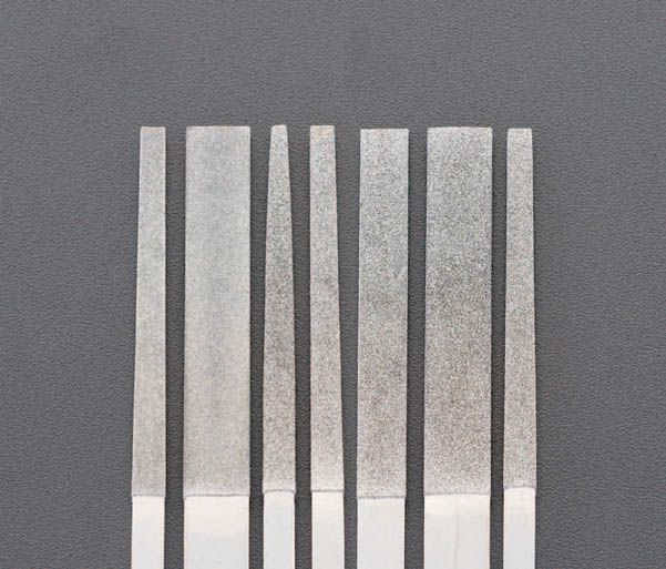 全長：170mmコーティング長：50mmシャンク部：角柄形状：テーパー平(3.25X0.65mm)粒度：#200000012089756楽天 JP店