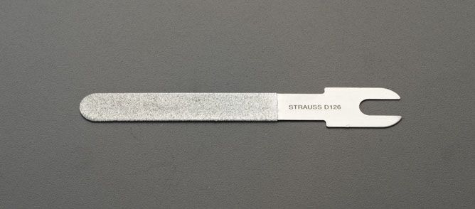 形状：薄型フラット(先端R)全長：100mmコーティング長：60mm幅：10mmコーティング部厚み：0.7mm厚み：0.3mm柔軟性があり、薄型である為狭い隙間などで使用できます。ハンドル：EA826VL-0粒度：#100000012089...