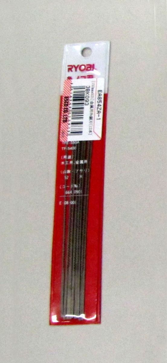 ●全長…150mm●刃長…80mm●能力…木材：1.0〜30mm、金属：2.0〜4mm●山数…52EA854ZB、ZC用糸鋸刃入数は12本入りです。000012069791　