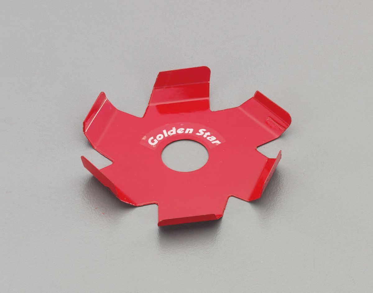 ●総重量:100g●材質:スチール●穴径:25.4mm●直径:120mm2枚入り草刈機のネックに巻き付く草を即座にカットします。草刈機のエンジンやクラッチの寿命がアップします。刈刃の上に装着してください。000012241448　