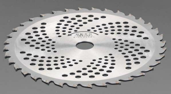 ・直径:230mm・山数:36・穴径:25.4mm・刃厚:1.4mm・用途:畦草、雑草、すすき、笹衝撃に強い斜埋込チップで耐久性を強化両面研磨で鋭い切れ味000012071920楽天 JP店　