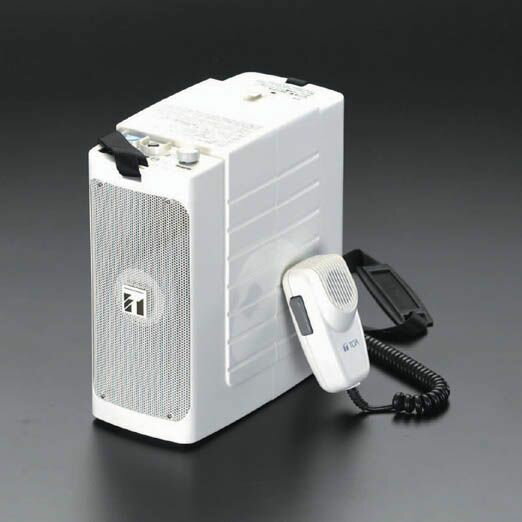 ●サイズ:216×102×258(H)mm●重量:約1.6kg●電源:単3電池×8本(別売)(EA758YB-13C)●通達距離:音声:約160m、ホイッスル:約160m000012070024楽天 JP店　