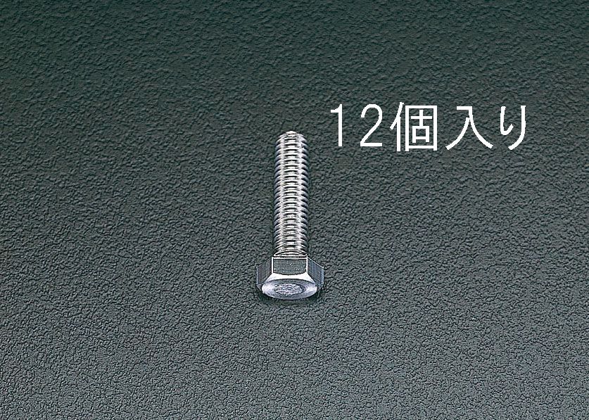 ●材質:ステンレス（SUS304）●サイズ:M10×40●入数:12個並目ねじ000012055320　