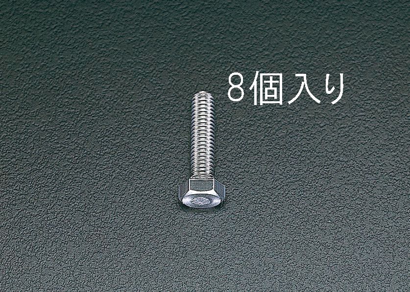 ●材質:ステンレス（SUS304）●サイズ:M10×60●入数:8個並目ねじ000012055322　