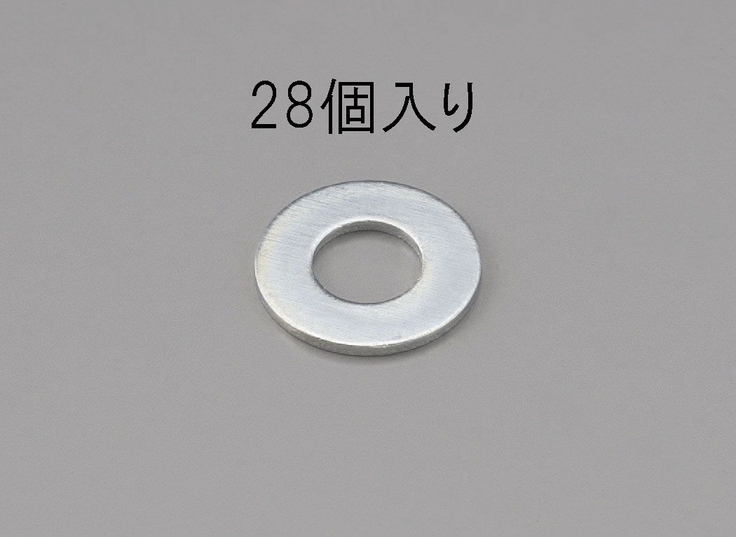 ●材質:鉄(ユニクロメッキ)●内径×外径×厚み:12×26×2.3mm●入数:28個000012220511　