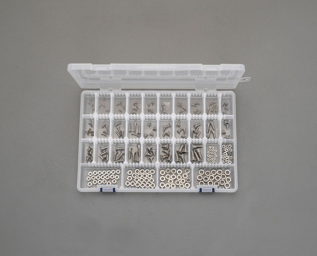 ●(セット内容):サイズ（入数）:＃2×3/16"（4）＃2×1/4"（4）＃2×5/16"（4）＃2×3/8"（4）＃4×3/16"（4）＃4×1/4"（4）＃4×5/16"（4）＃4×3/8"（4）＃4×1/2"（4）＃6×1/4"（4...