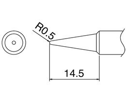 ●こて先…R0.5mmEA304HD-50B、50C用000012245883　