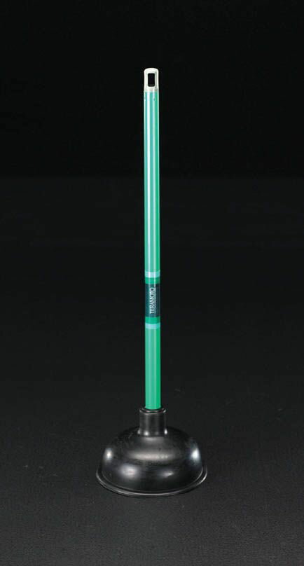 ●材質…ヘッド部：合成ゴム、柄：スチール●用途…流し台、風呂場、便器(和式トイレ)などの排水口のつまりを解消します。●サイズ…φ154×585mm000012026280　