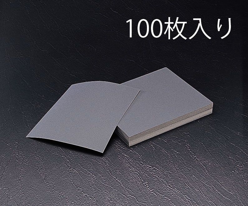 サイズ：230X280mm粒度：#150砥粒：CC(炭化ケイ素)基材：Cw紙接着剤：R/R用途：車両、木工塗装、金属塗装などあらゆる塗膜研磨に適合入数：100枚000012057007　