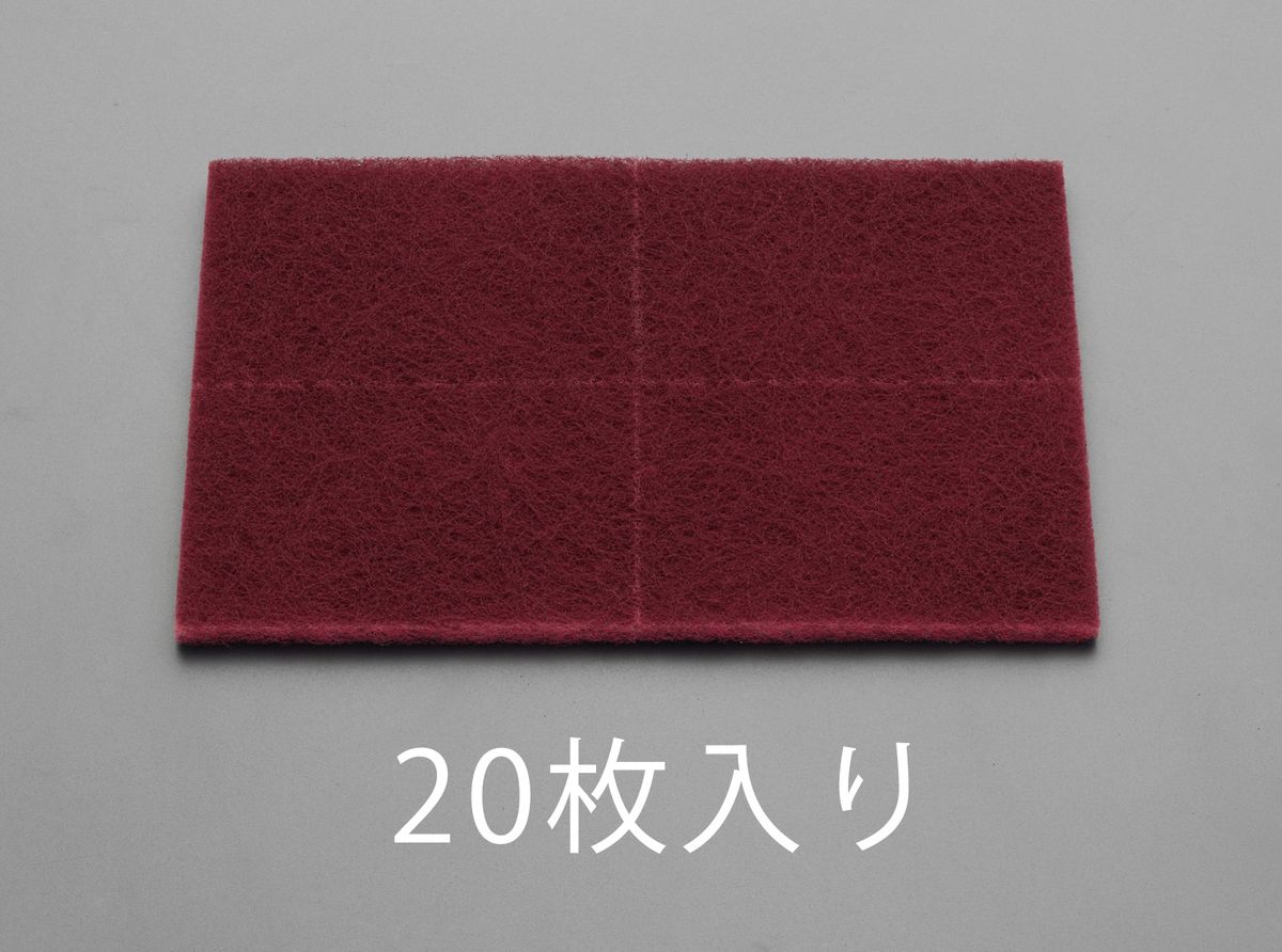 サイズ：150X230mm砥粒：酸化アルミニウム粒度：#320(赤茶)入数：20枚ほつれづらい丈夫な素材でありながら、なじみ性も良い4分割ミシン目が入っているのでハサミなしで切れます。水と油併用可能000012222002　