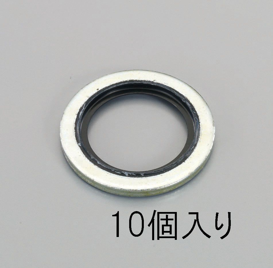 ●材質:ニトリルゴム●金属部材質:鉄●ボルト:M12●外径×厚み:18.00×1.50mm●入数:10個000012096167　