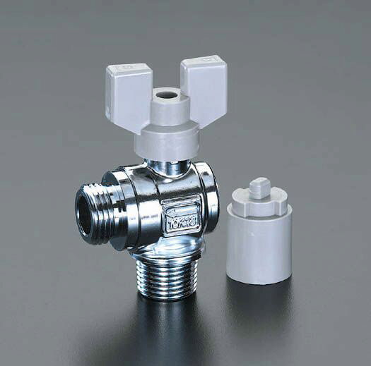 ●呼:13●耐圧:0.73MPa(7.5kg//cm2)●材質:黄銅●使用流体:上水道取付ねじR1/2"×G1/2"首長ハンドル兼用タイプハンドルはワンタッチ脱着式です000012012726　