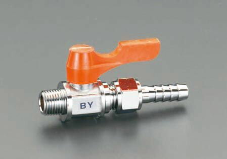 ●材質:真鍮●圧力:0.98MPa以下●温度:-10-80°C（凍結箇所を除く）●使用流体:空気・水・油●取付ねじ:R（PT）1/4"●タケノコ径:9mm000012012233　