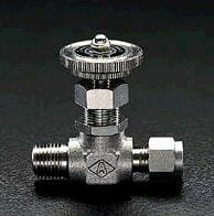●材質:SUS316●使用流体:空気・水・油●使用圧力:0-2MPa(20kgf//cm2)●使用温度:-10-100°C(凍結なきこと)●チューブ外径:10mm●取付ねじ:R（PT)1/4"000012050465　