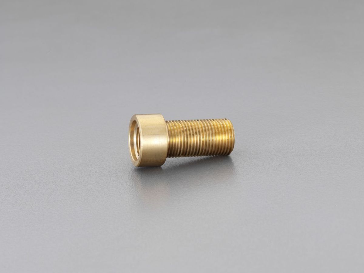 ●材質:青銅●呼:13●ねじ径:オス:PJ1/2"、メス:RP1/2"●全長:65mm●六角対辺:12mm000012252939　