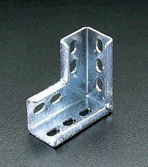 ●材質:どぶメッキ(スチール)●サイズ:103×103mm●アングル差込幅:48×48mm●厚み:3.2mm●穴サイズ:11×20（L）mm000012013582　