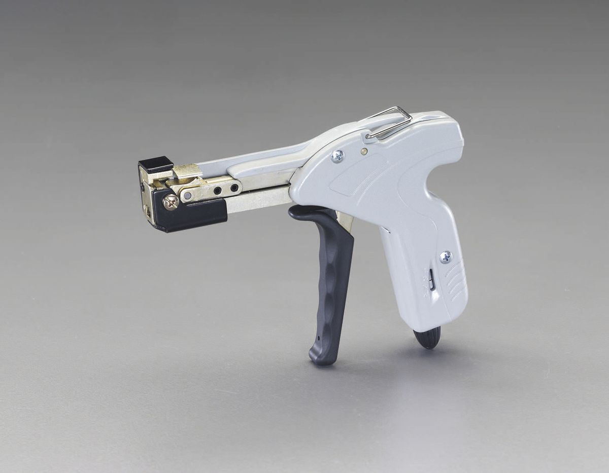 ●使用可能バンド厚:0.3mm以下●使用可能バンド幅:7.9mm以下●材質:本体:スチール、トリガー:TPR●サイズ:180×140×30mm●重量:625gステンレス結束バンド用ステンレス結束バンドの締め付けとカッティングに。締付強度調整...