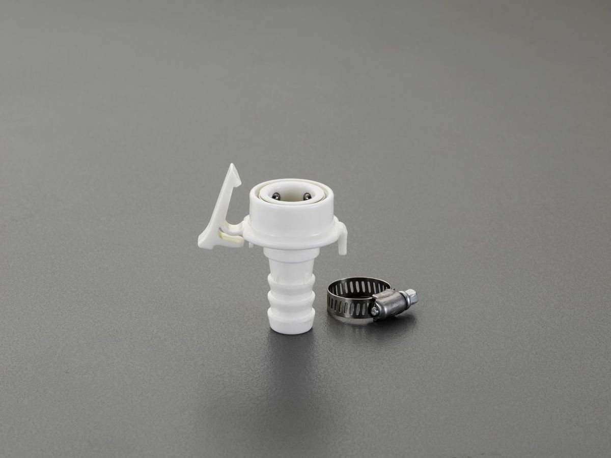 ●材質:POM●サイズ:31×54（H）mm二槽式洗濯機用ホースを全自動洗濯機用ニップルに接続するアダプターホースバンド付き000012253080　