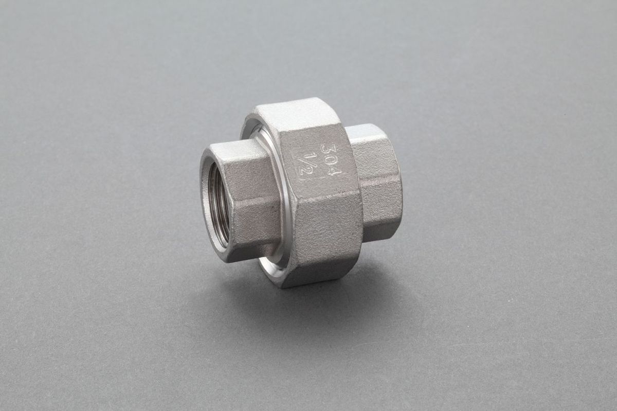 ●材質:SUS304(SCS13)●最高圧力:1.35MPa●ねじサイズ(Rc):1-1/2"●全長:60mmJIS B 2308分解可能です。000012249869　