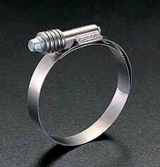●適合直径:133-156mm●材質:バンド:ステンレス、ボルト:スチール●バンド幅:16mm●バンド厚:0.7mm●六角ねじ:3/8"●トルク範囲:5.7-14Nm(58-144kg/cm)温度変化によるホースの膨張、収縮の影響を受けず締...