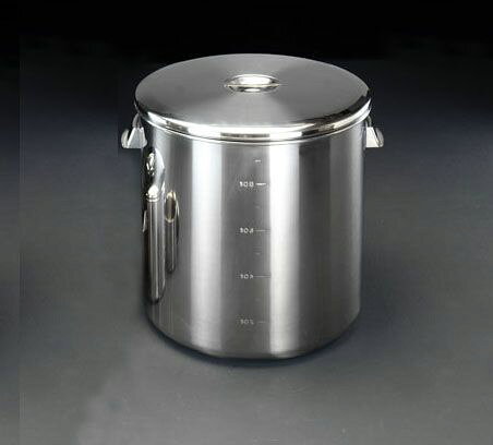 材質：ステンレス(18-8)内寸サイズ：φ200X200(H)mm容量：6.0L目盛付取手付000012085418　