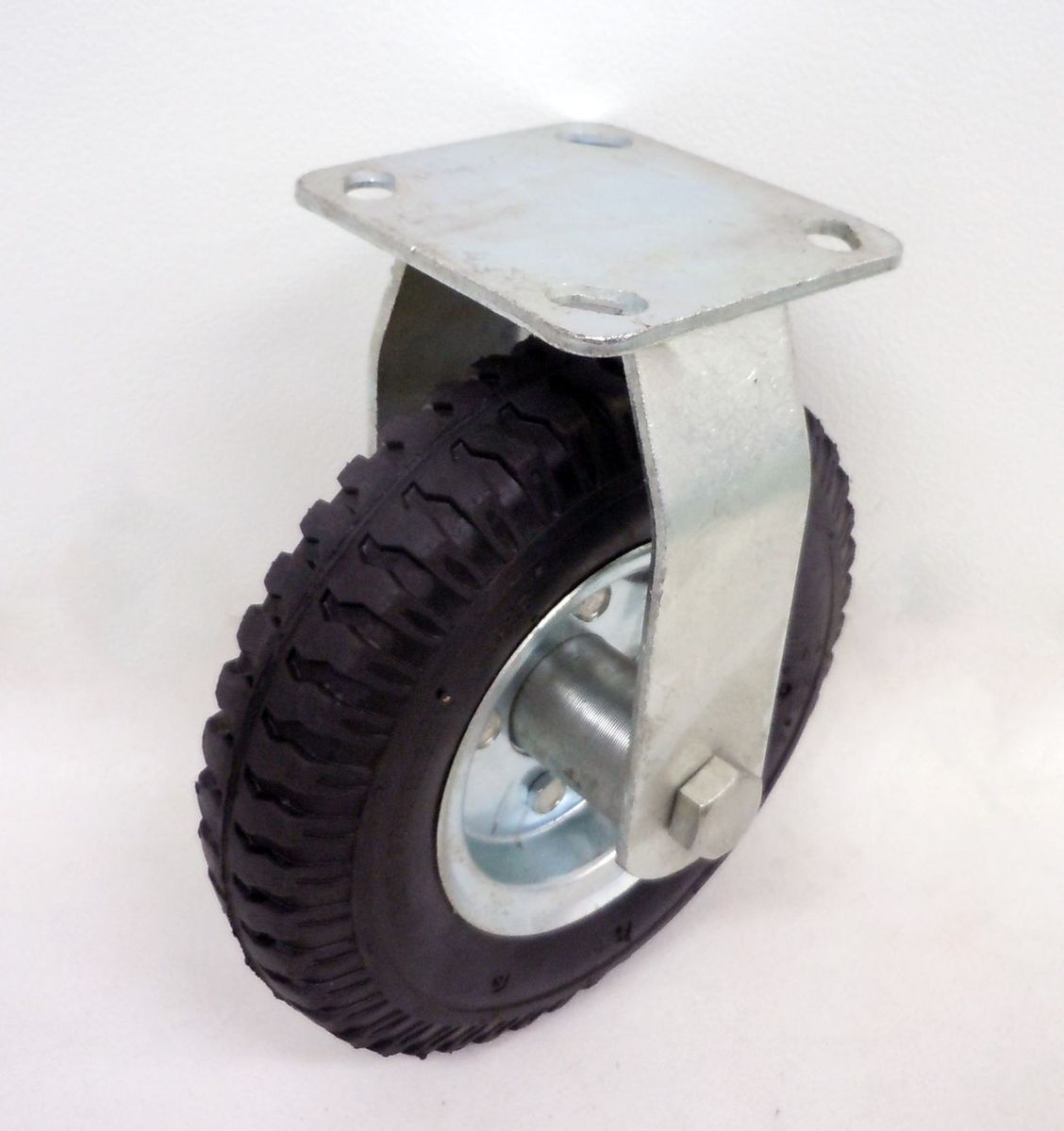 ●仕様:固定●車輪径:200mm(エアータイヤ)●車輪幅:64mm●取付ピッチ:84×72mm●入数:1個EA520BK-5用替キャスター000012237450　