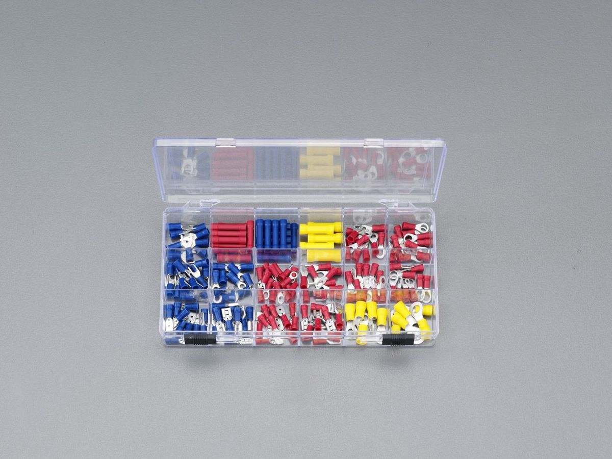 ●(セット内容):絶縁丸形（1-3.5S）:0.5-1.5mm2×15絶縁丸形（1-4L）:0.5-1.5mm2×20絶縁丸形（1-5）:0.5-1.5mm2×20絶縁丸形:1.5-2.5mm2×10絶縁丸形（5-5）:4.0-6.0mm2...