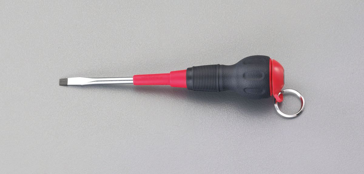 ●刃幅×刃厚…6.0×0.9mm●軸径…φ6.3mm●軸長…150mm落下防止リング付リング部分は空転する為、セーフティーループ等がからみません。000012262914楽天 JP店　
