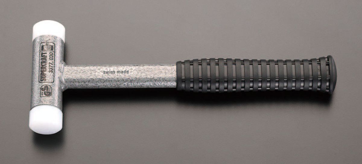 硬さ：ハードヘッド材質：頭：ナイロン、柄：スチール（ゴムグリップ付）頭径：70mm全長：335mm全重量：2400g000012073426楽天 JP店　