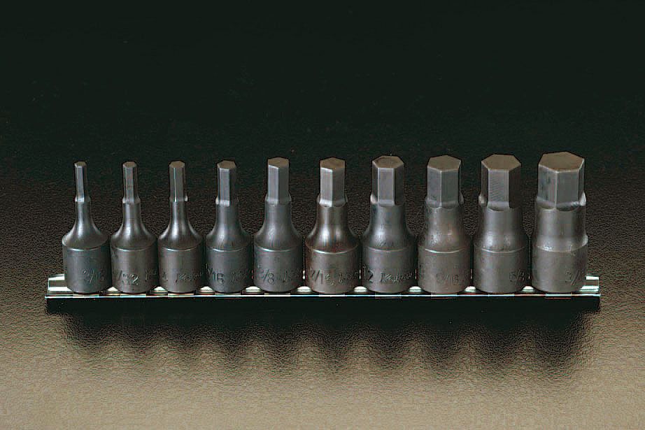 ●(セット内容)…10個組●差込角…1/2”●ソケット全長…60mm●付属品…ホルダー対辺：3/16”対辺：7/32”対辺：1/4”対辺：5/16”対辺：3/8”対辺：7/16”対辺：1/2”対辺：9/16”対辺：5/8”対辺：3/4”00...