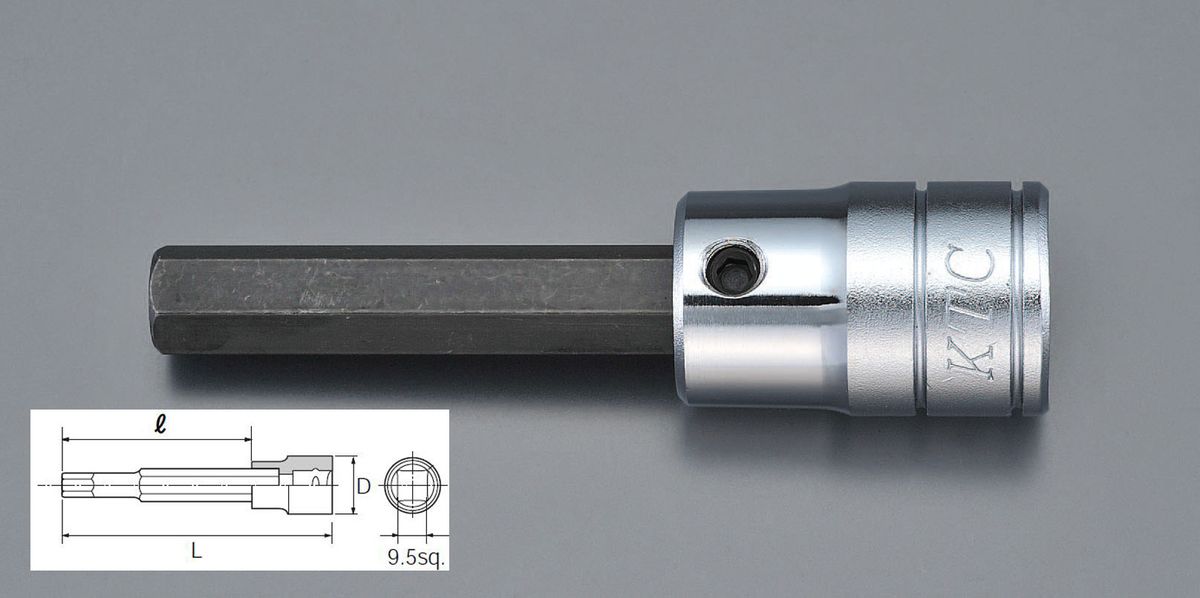 ●差込角…3/8”●対辺…8mm●サイズ…D：18.5mm、 L(全長)：71mm 、l：42mm●重量…65g000012227218楽天 JP店　