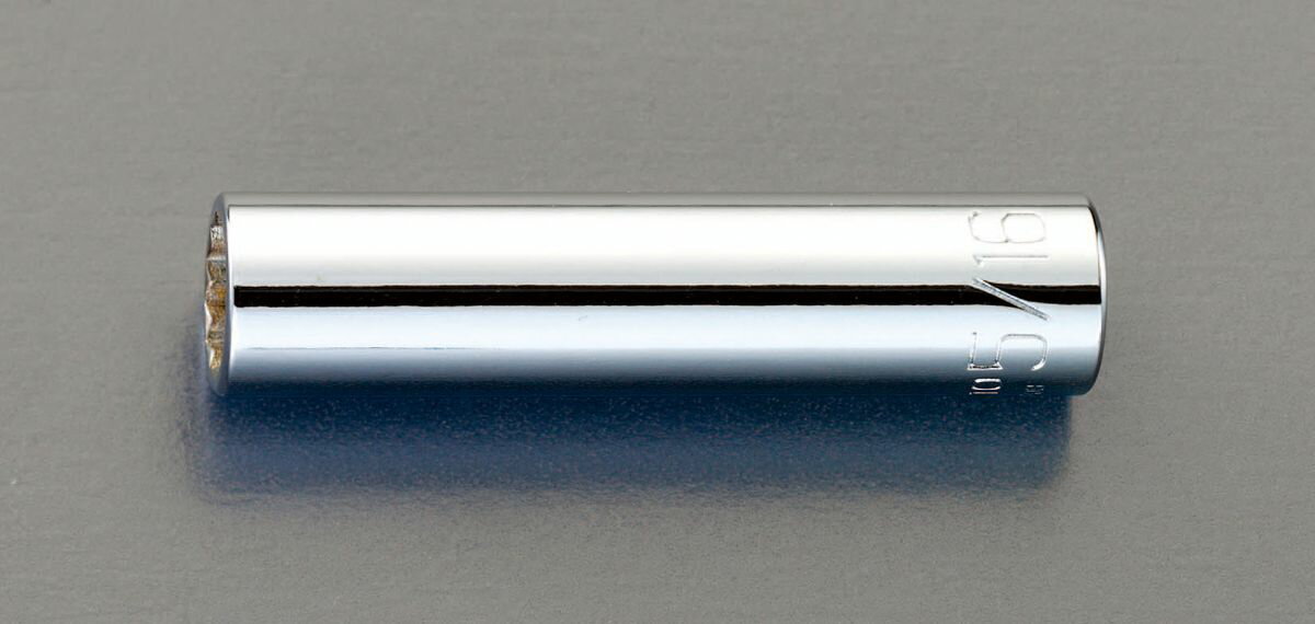 ●差込角…1/4”●全長…50.8mm●対辺(インチ)…7/16●外径(mm)…15.9●材質…スチール000012098923楽天 JP店　