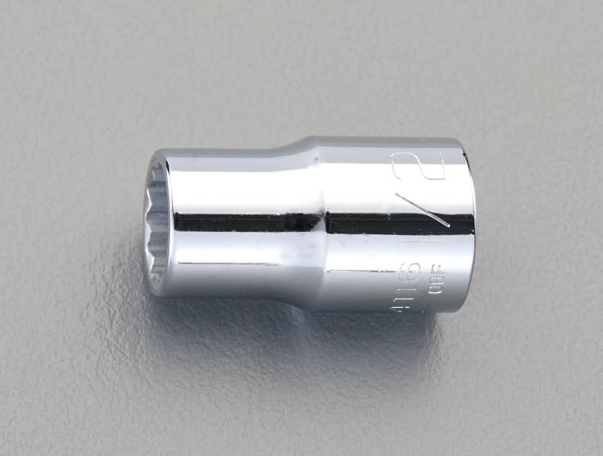 ●差込角…1/2”●対辺(mm)…24●外径…32.7mm●全長…41.3mm●材質…スチール(クロムメッキ仕上げ)000012099144楽天 JP店　