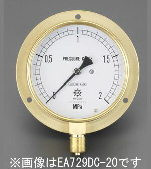 ●取付ネジ…G(PF)3/8”●圧力計(MPa)…0〜0.6●直径…75mm000012079997楽天 JP店　