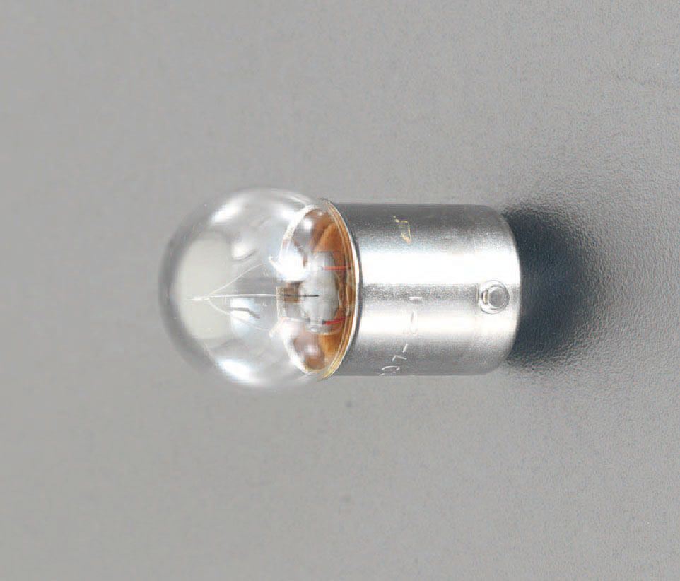 定格：24V12W(耐震型)ガラス球：G18光色：クリアー口金：BA15sサイズ：φ19X38.2mm用途：ライセンス、パーキングランプ用000012080409楽天 JP店　