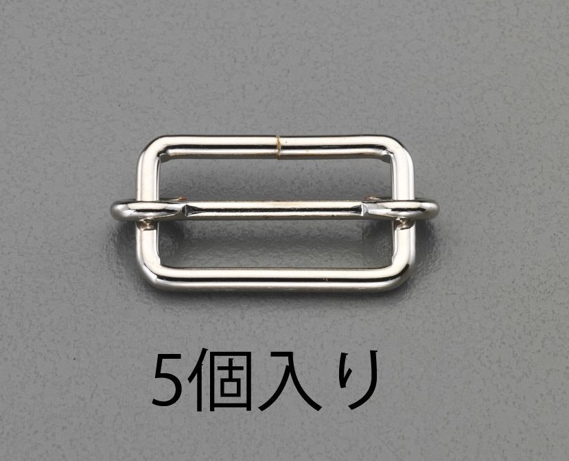 ●適用バンド幅:30mm●サイズ:45.3×22.8mm●線径:3mm●重量:8.4g●材質:鉄(ニッケルメッキ)●用途:平バンド用金具●入数:5個000012257362楽天 JP店　