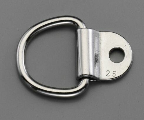 ●材質:SUS316●穴径:6.3mm●耐荷重:23kg●サイズ(mm):A:3.3、B:22、C:21、D:—、E:15000012210317楽天 JP店　