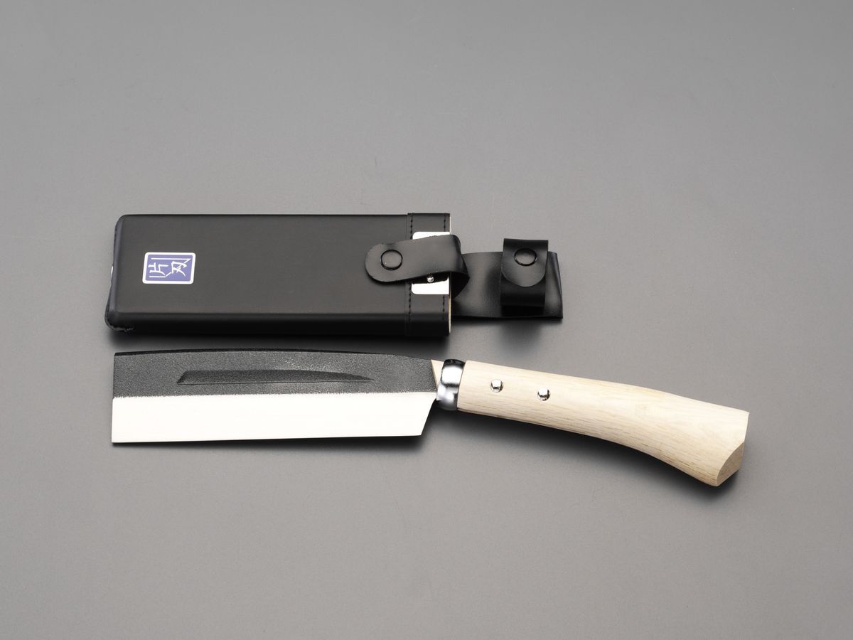 ・刃材質:鍛造鋼・全長:350mm・刃長:165mm木柄サヤ付山林の枝打ち、藪払いに000012263650楽天 JP店　