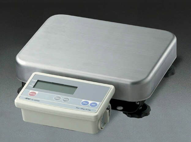 ●載皿サイズ…300(W)×380(D)mm●サイズ…380(W)×464(D)×118(H)mm●重量…9.7kg●秤量…60kg●最小目盛…10g計量物を載せたら約1秒で測定完了単2乾電池×4本(別売)(EA758YA-2A)とACアダ...