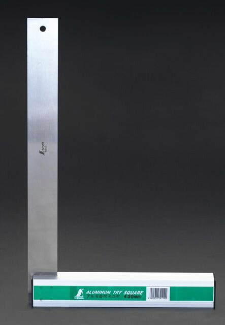 ●用途…直角の検査・ケガキに。●材質…台：アルミ、竿：ステンレス●角度精度…500mmまで：±0.1/100mm●サイズ…400×250mm●重量…797g000012074023楽天 JP店　