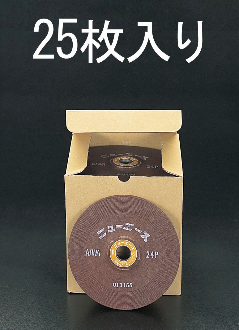 ●用途…一般鋼、ステンレス鋼のバリ、ビード取りに●最大回転数…7600rpm●最大使用周速度…4300m/min●粒度…A/WA24●サイズ…φ180×6(t)mm●穴径…22mm●入数…25枚入り000012063671楽天 JP店　
