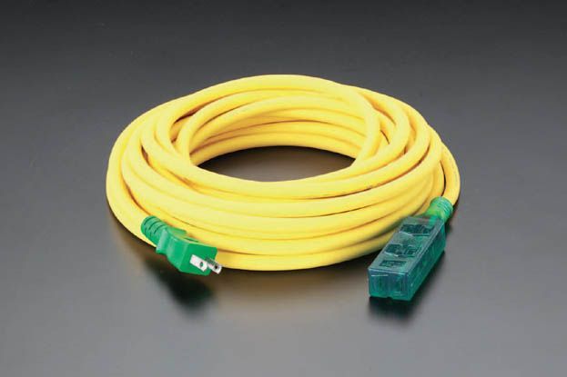SVCT2.0mm2×2心15Aコンセント3個通電していればコンセント部が光ります。000012037590　