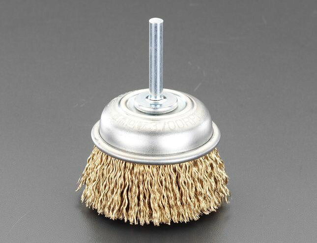 ●軸径…6.0mm●線径…0.27mm●最大回転数…4500rpm●外径…50mm●毛丈…12mm●材質…スチール000012089614　