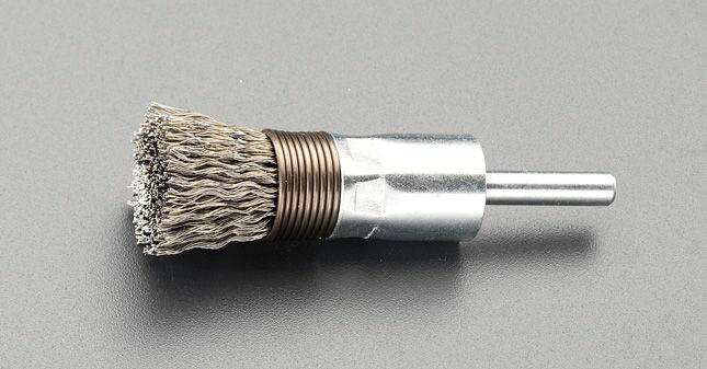 ●軸径…6.0mm●線径…0.27mm●最大回転数…6000rpm●筒径…18mm●毛丈…25mm●材質…ステンレス000012089632　