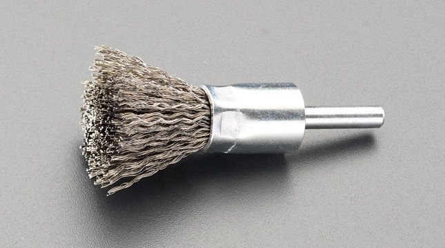 ●軸径…6.0mm●線径…0.27mm●最大回転数…6000rpm●外径…10mm●毛丈…20mm●材質…ステンレス000012089640　